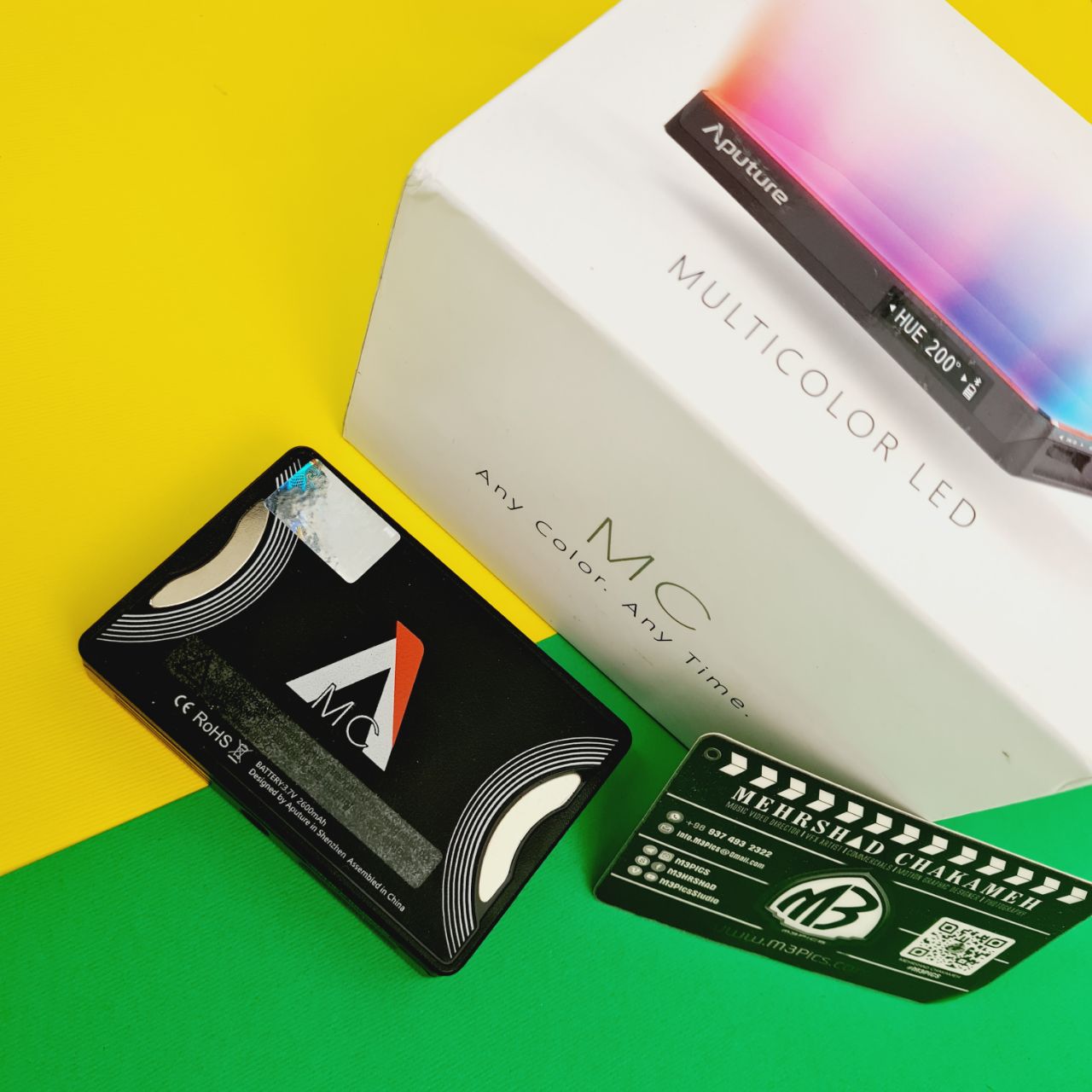 نور روی دوربین آپچر Aputure MC RGB LED Light